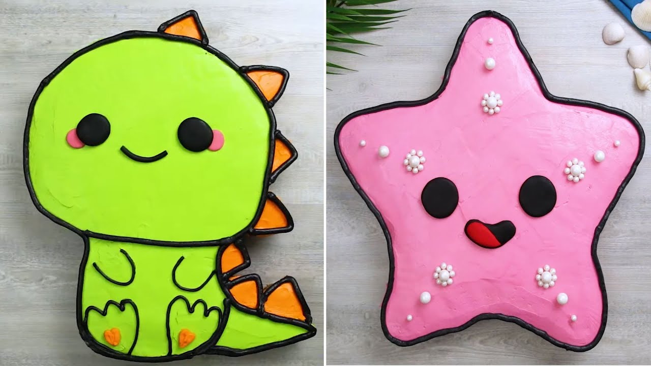 SUPER CUTE CAKE DECORATING IDEAS | 8 Awesome Birthday Cakes | Easy ...