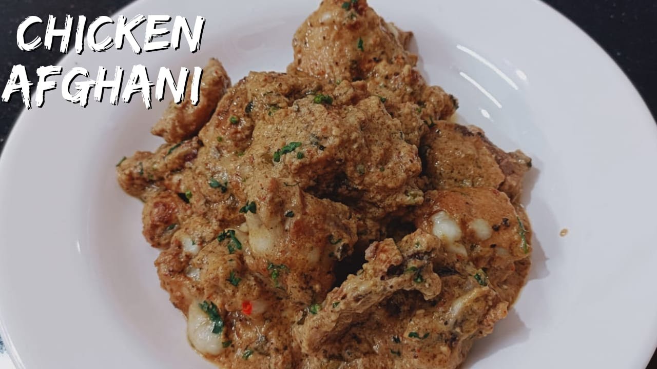 Chicken Afghani Recipe | A surprising twist on the classic recipe ...