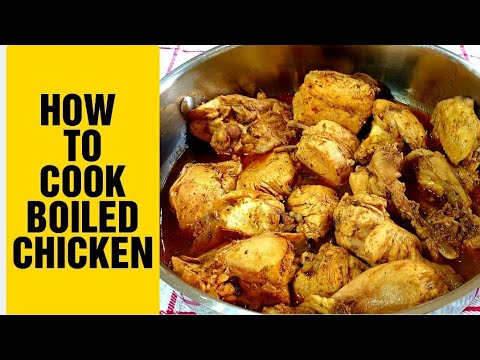 How to boil chicken || Boil chicken recipe || Boiled chicken || Boiled ...